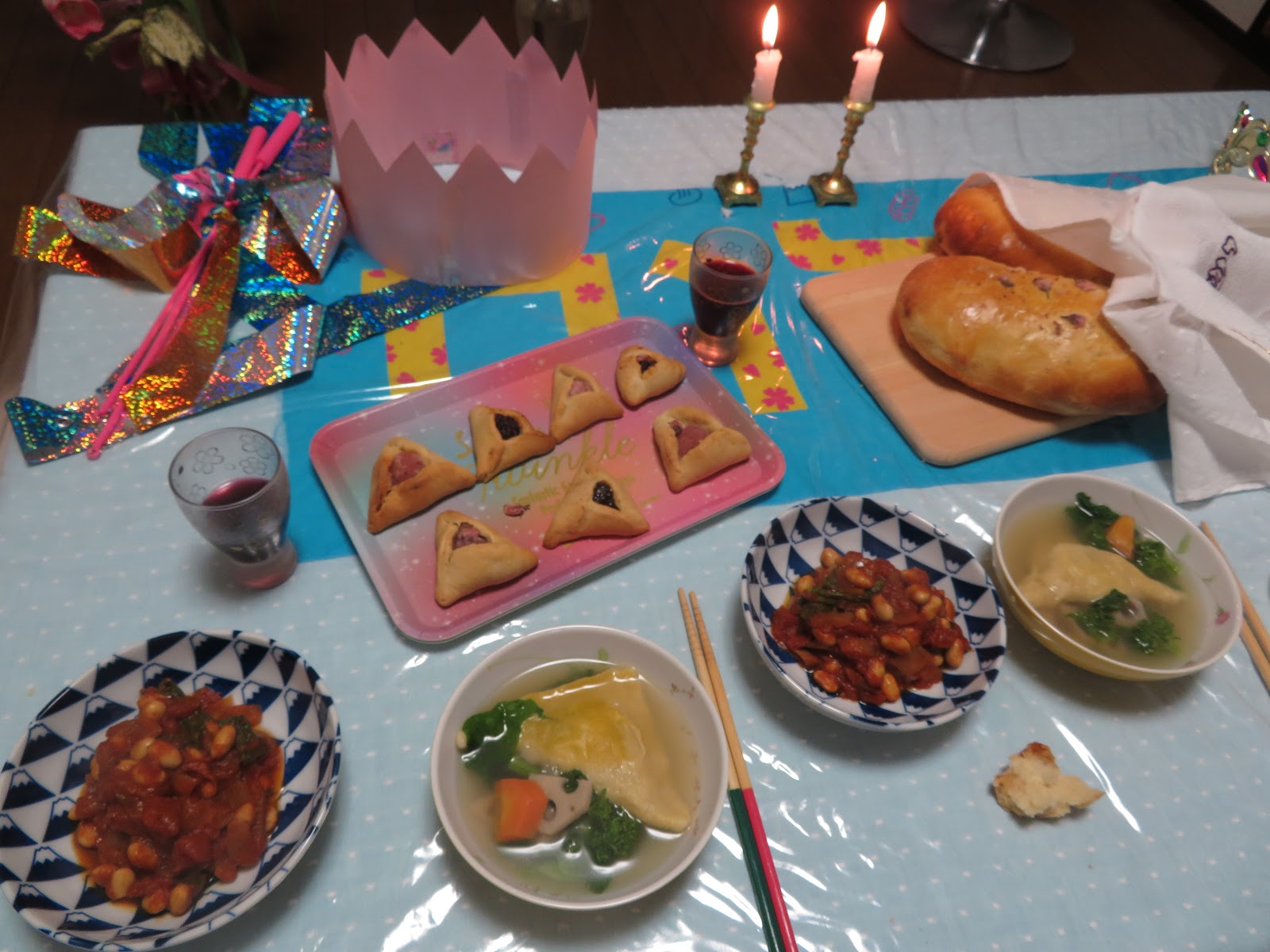 Challah and Cherry Blossoms: Purim Menu, Post-Purim Post