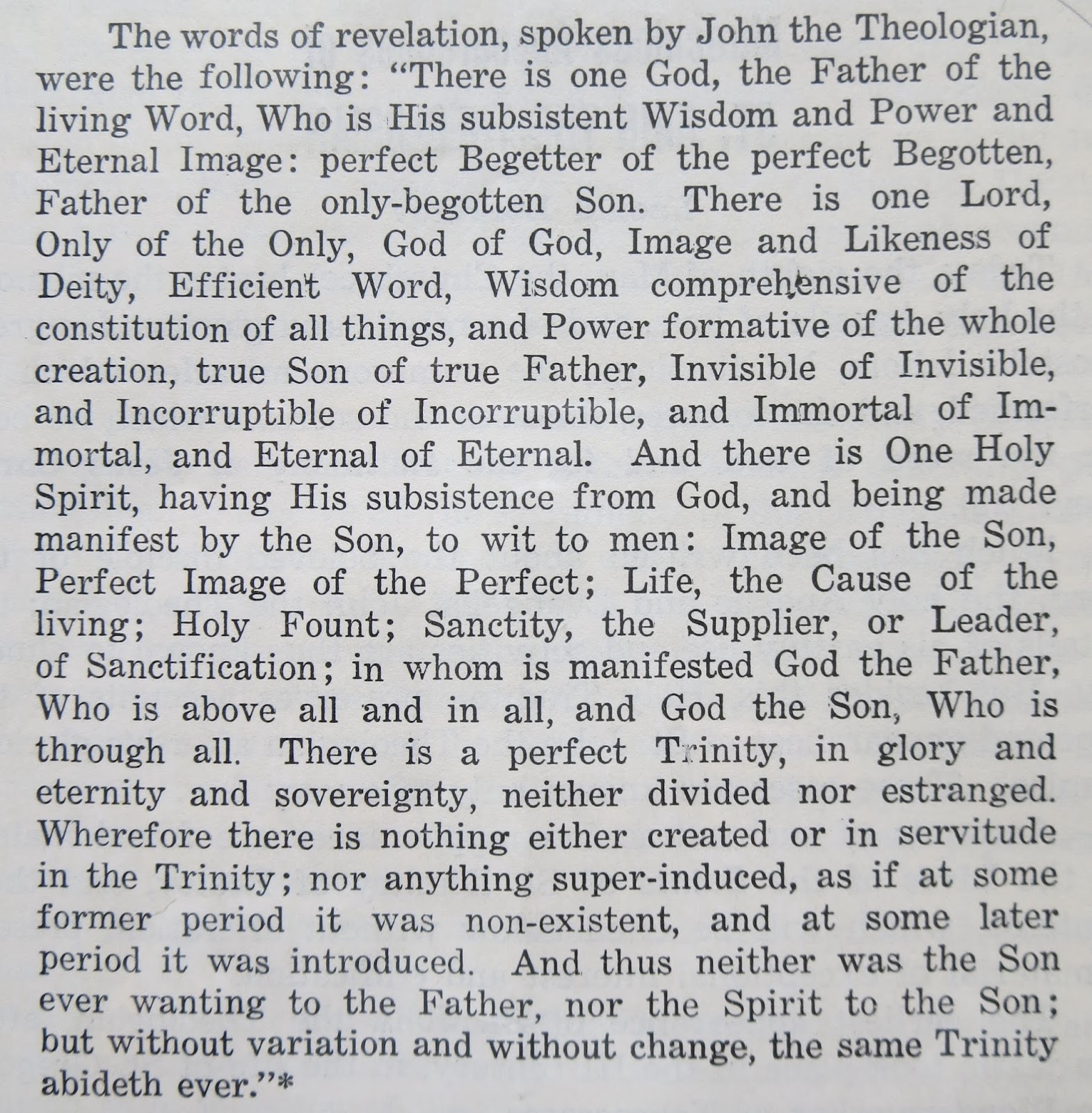 Starting On The Royal Path: Our Creed Is From Heaven