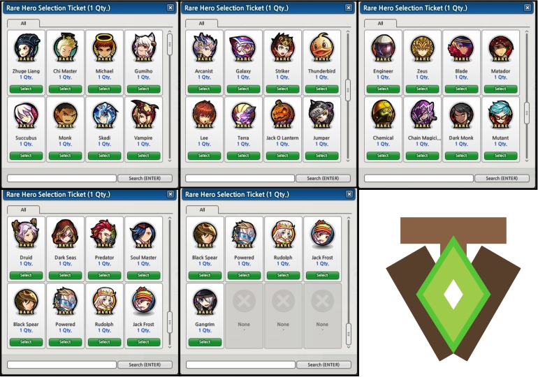 41 Hero Rare Pada Rare Hero Selection | Lost Saga Exotic | Druid Tv