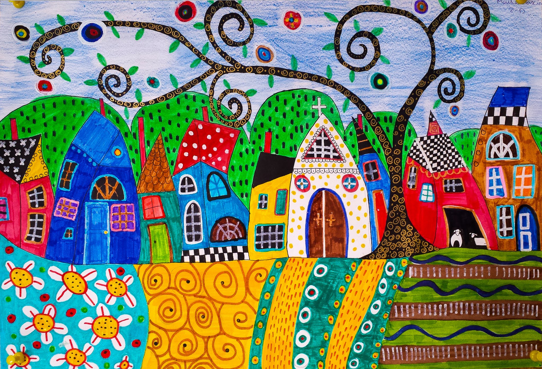 INFOGEOMETRÍA: KARLA GERARD. ELEMENTS OF ART