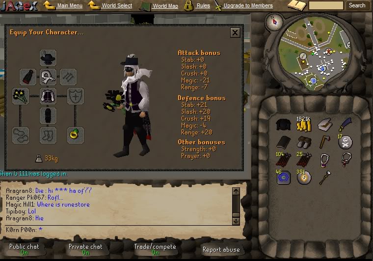 '07 Runescape and Rage: Rare Items Rant