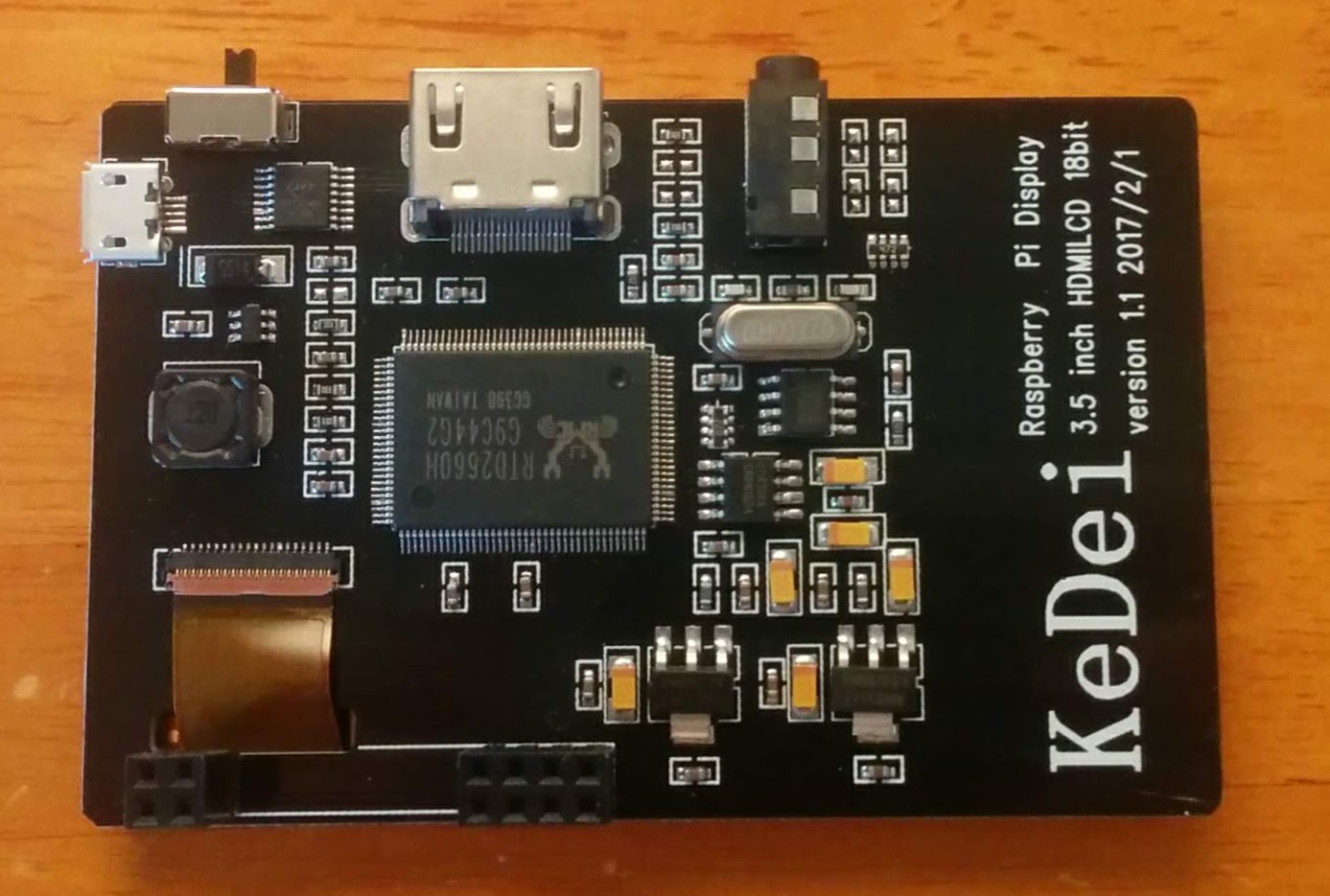 試行錯誤な日々: Raspberry Piで3.5インチ(340x480)のタッチLCD(画像:HDMI、タッチ: SPI)を使う方法