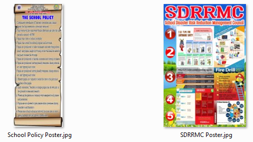 SDRRMC, School Policies with NDEP CORNER IMs - DepEd LP's