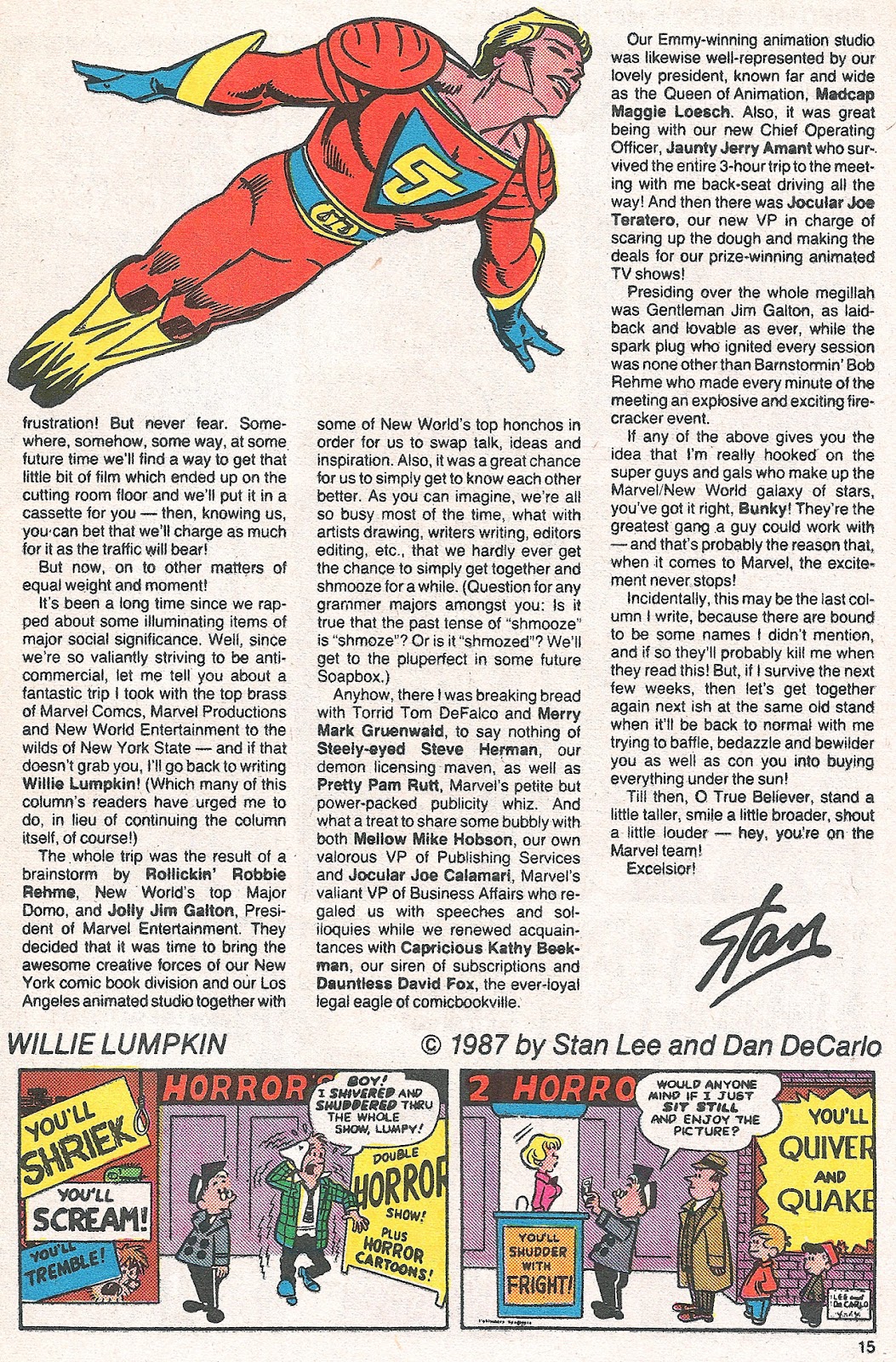 STARLOGGED - GEEK MEDIA AGAIN: 1987: ONCE A HERO / CAPTAIN JUSTICE