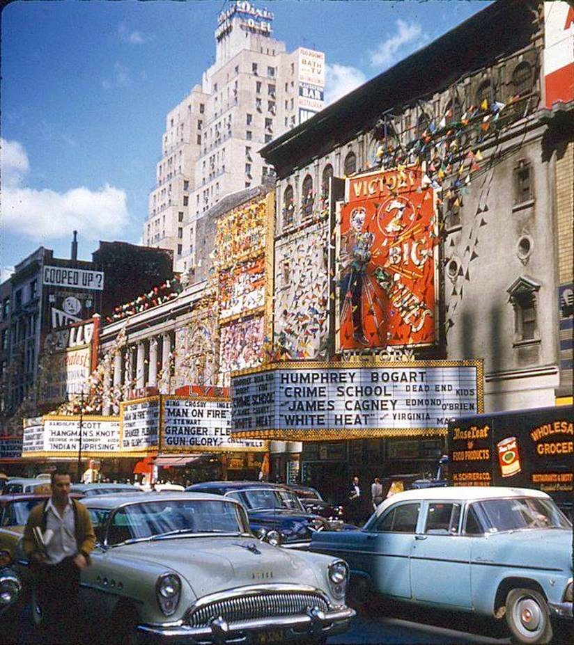 Newark N.J. 1970s: 42nd Street and Times Square