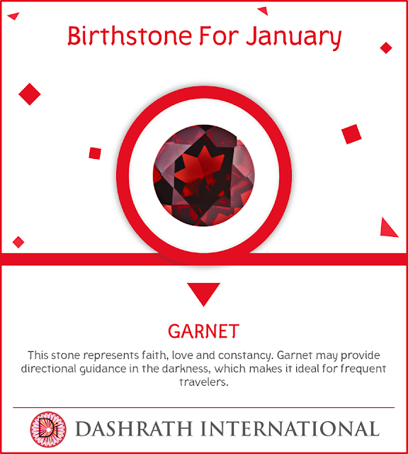 Garnet Gemstones - Birthstones For January Month | Dashrath International