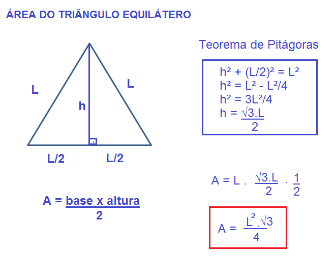 Colégio Naval 2021 Dado Um Triângulo Equilátero Abc De Lado X E