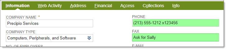 Steve Endow - The Blog: How should phone numbers be entered or ...