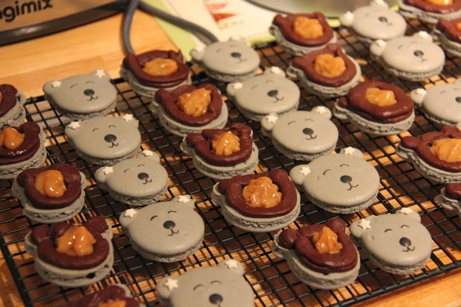 Passion for Baking: Caramel Koala Macarons