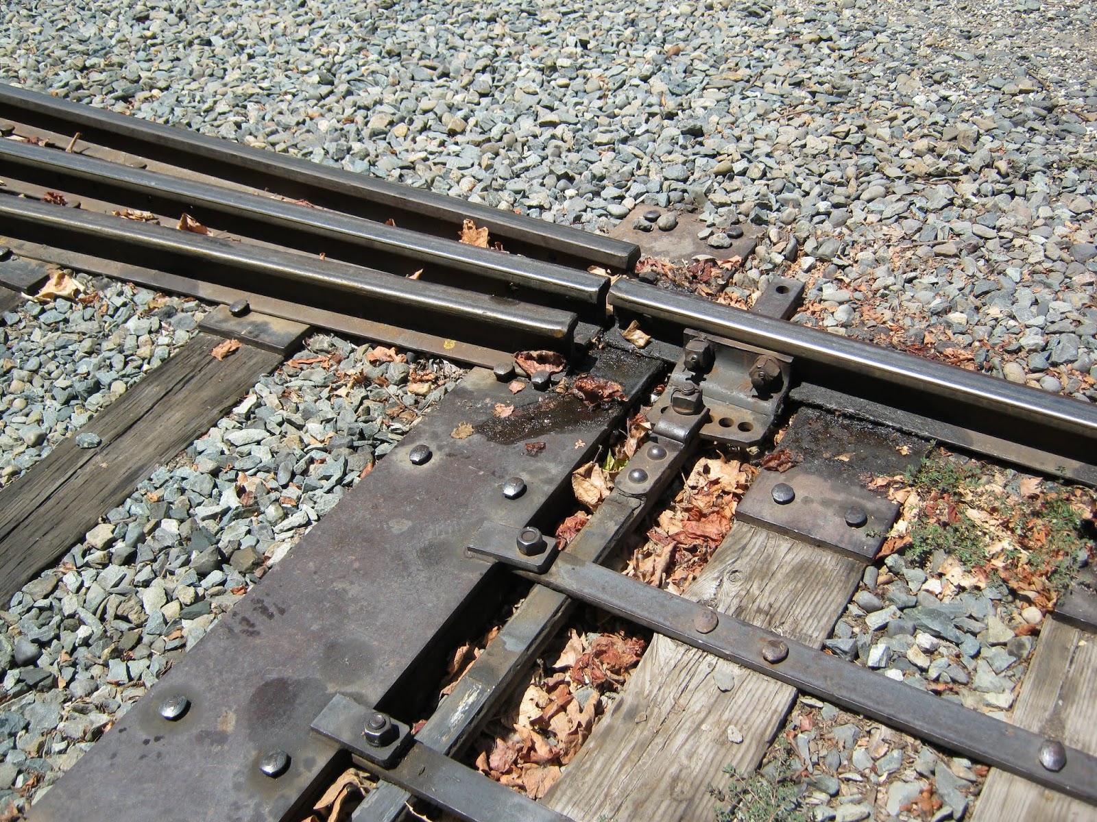 The Model Railroader's Notebook: Three Way Stub Switch or Turnout ...