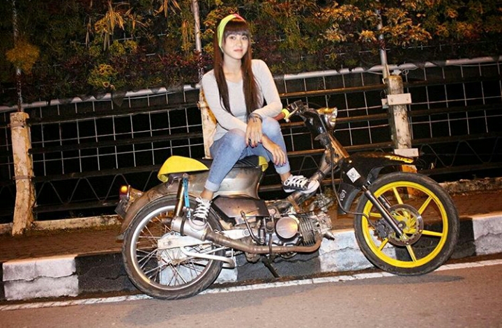 Kumpulan foto model motor modifikasi cantik
