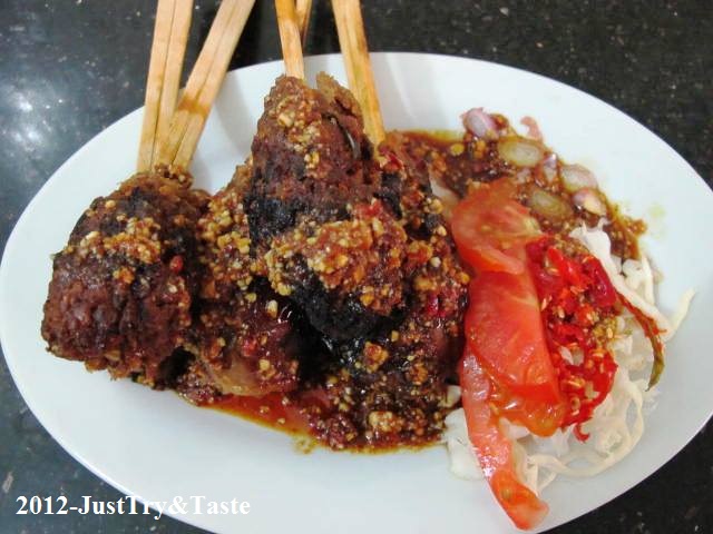 Resep Sate Daging Cincang | Just Try & Taste