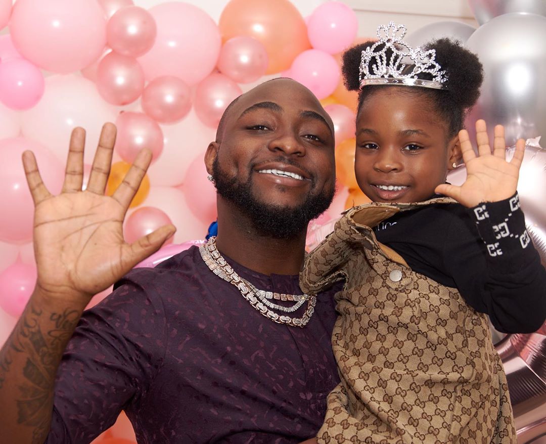Beautiful photos from Davido's first child, Imade's 5th birthday party ...