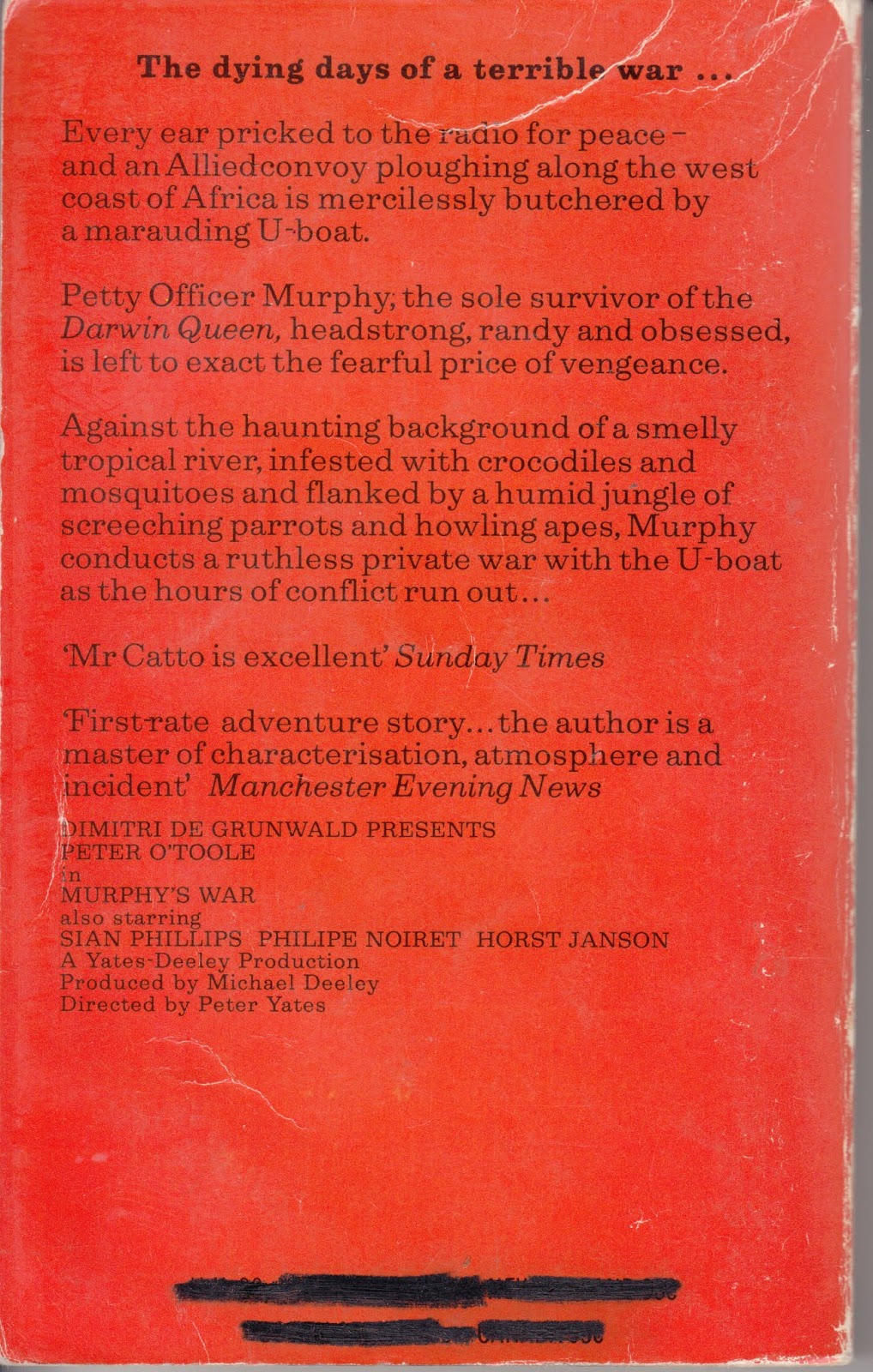 Olman's Fifty: 91. Murphy's War by Max Catto