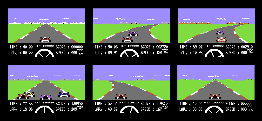 FRGCB - Finnish Retro Game Comparison Blog: TWOFER #14: Formula 1 Simulator (Mastertronic, 1985)