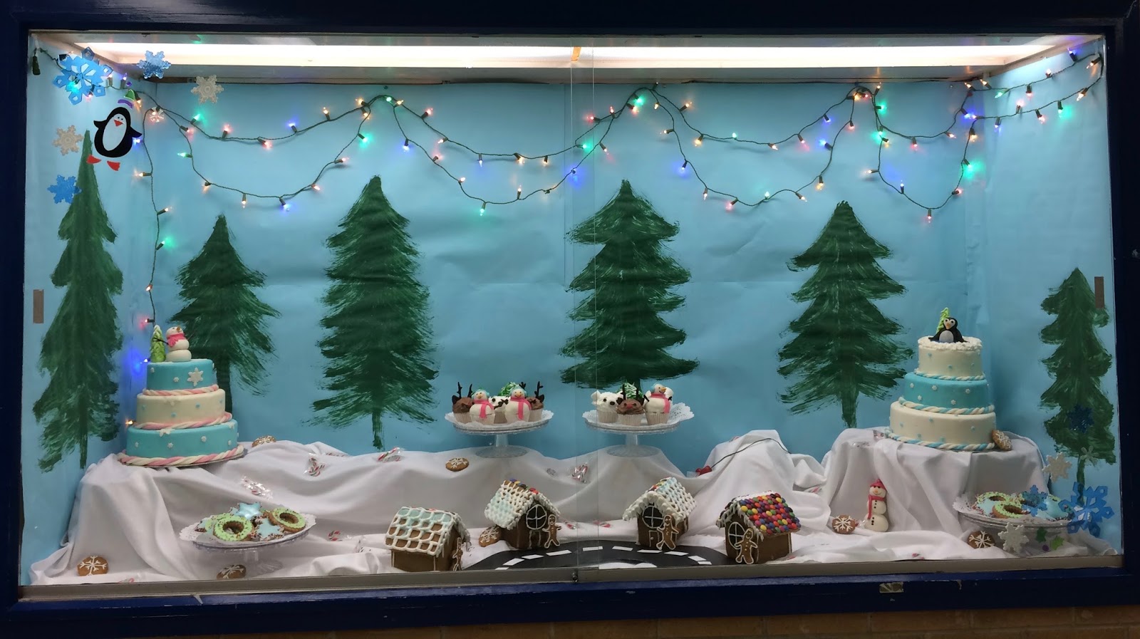 mrsharveytech.com: Winter Wonderland Display!