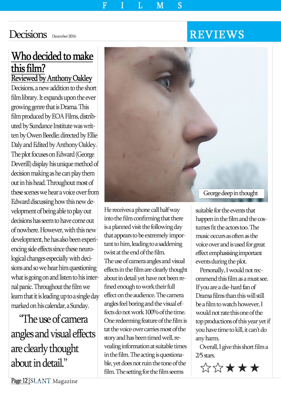 Anthony Oakley A2 Media Blog