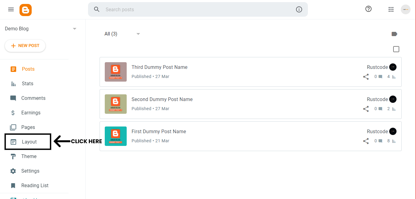 How To Insert Html Css Javascript Into Blogger | RUSTCODE