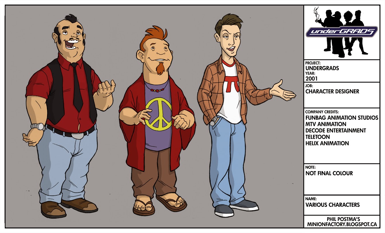 MINION FACTORY: 2001 - Undergrads!