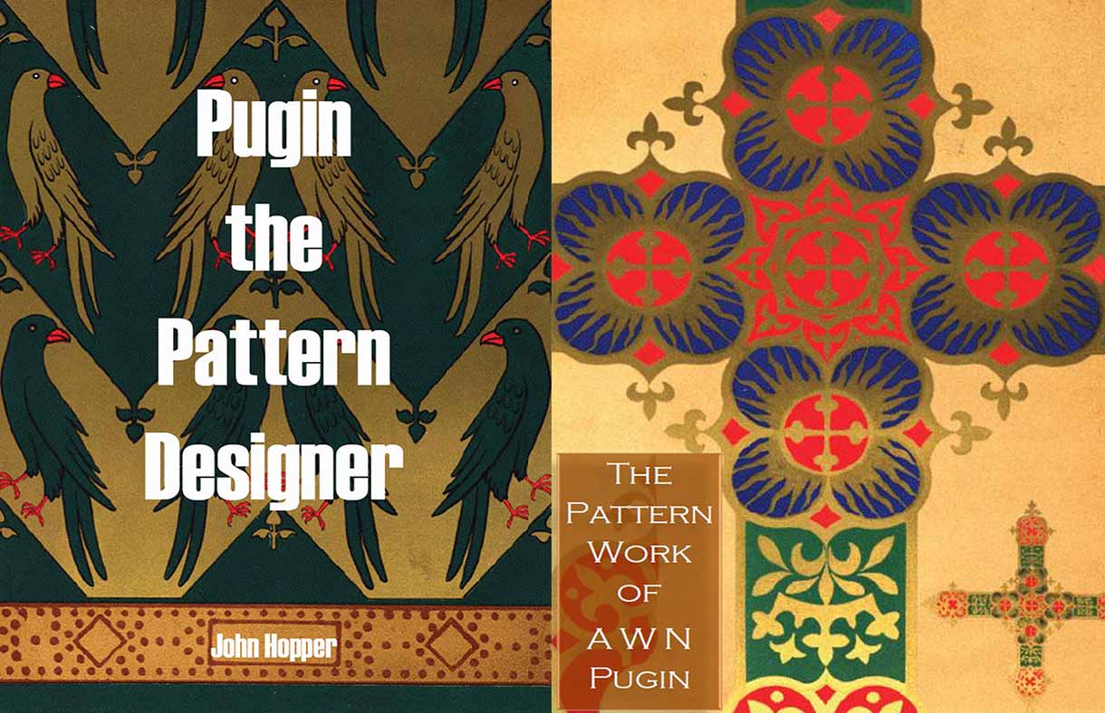 the textile blog: Pugin design history ebooks from The Textile Blog