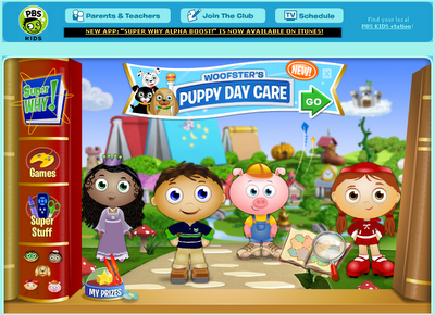 Learning Phonics: PBS Kids. Super WHY!