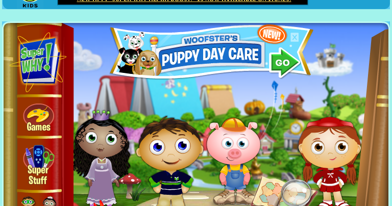 Learning Phonics: PBS Kids. Super WHY!