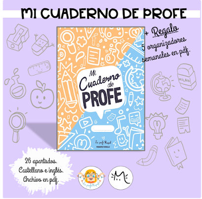 La Profe Raquel: CUADERNO DE PROFE 2020/2021 (Castellano e inglés) PDF ...