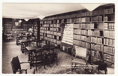 Uptown Chicago History: Medical Library at the Old Ravenswood Hospital