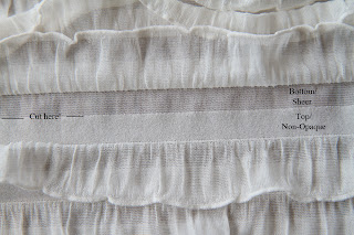 AJ's Bow-tique: Tips for working with Ruffle Fabric