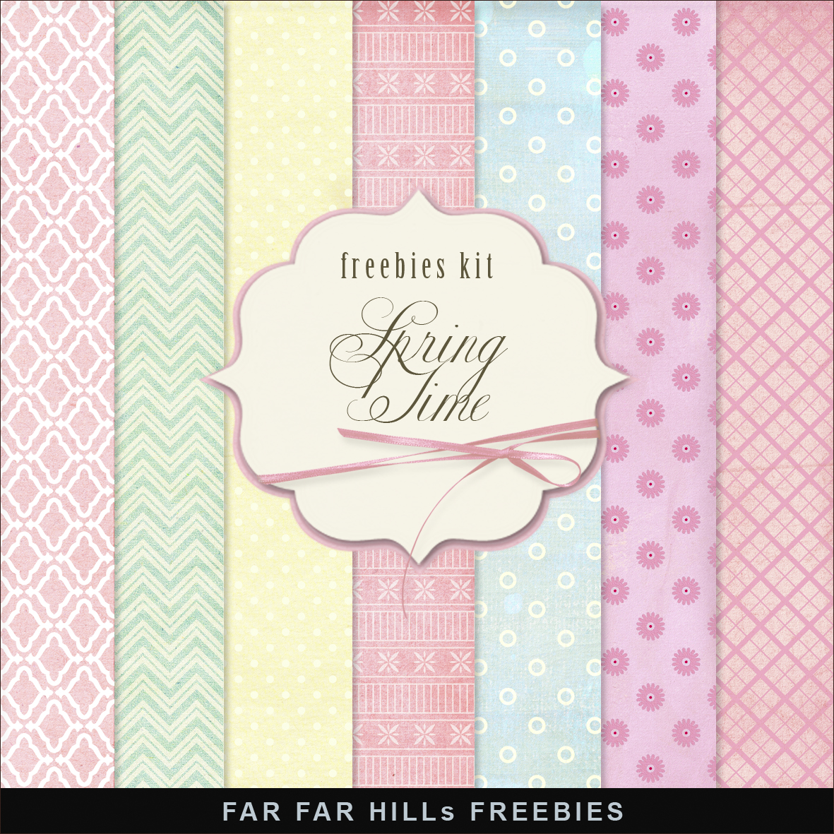 New Freebies Kit of Backgrounds - Spring Time:Far Far Hill - Free ...