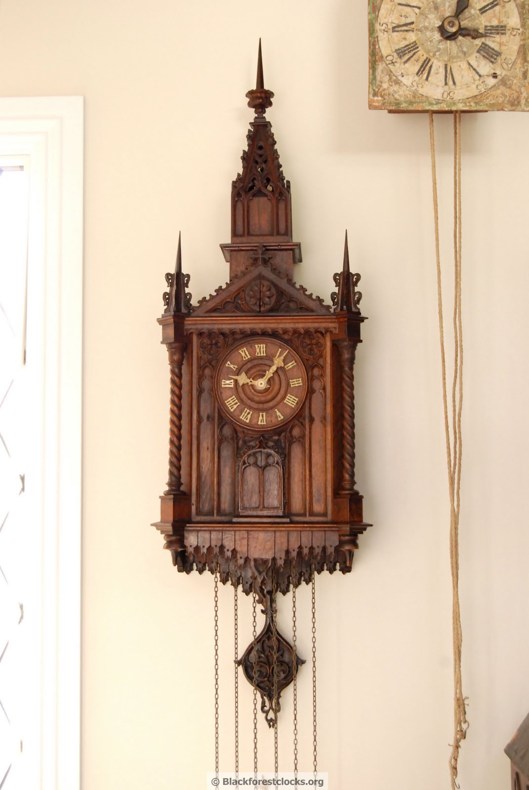 Black Forest Clocks: A Rare Beha Cuckoo Clock with Monk Automation ...