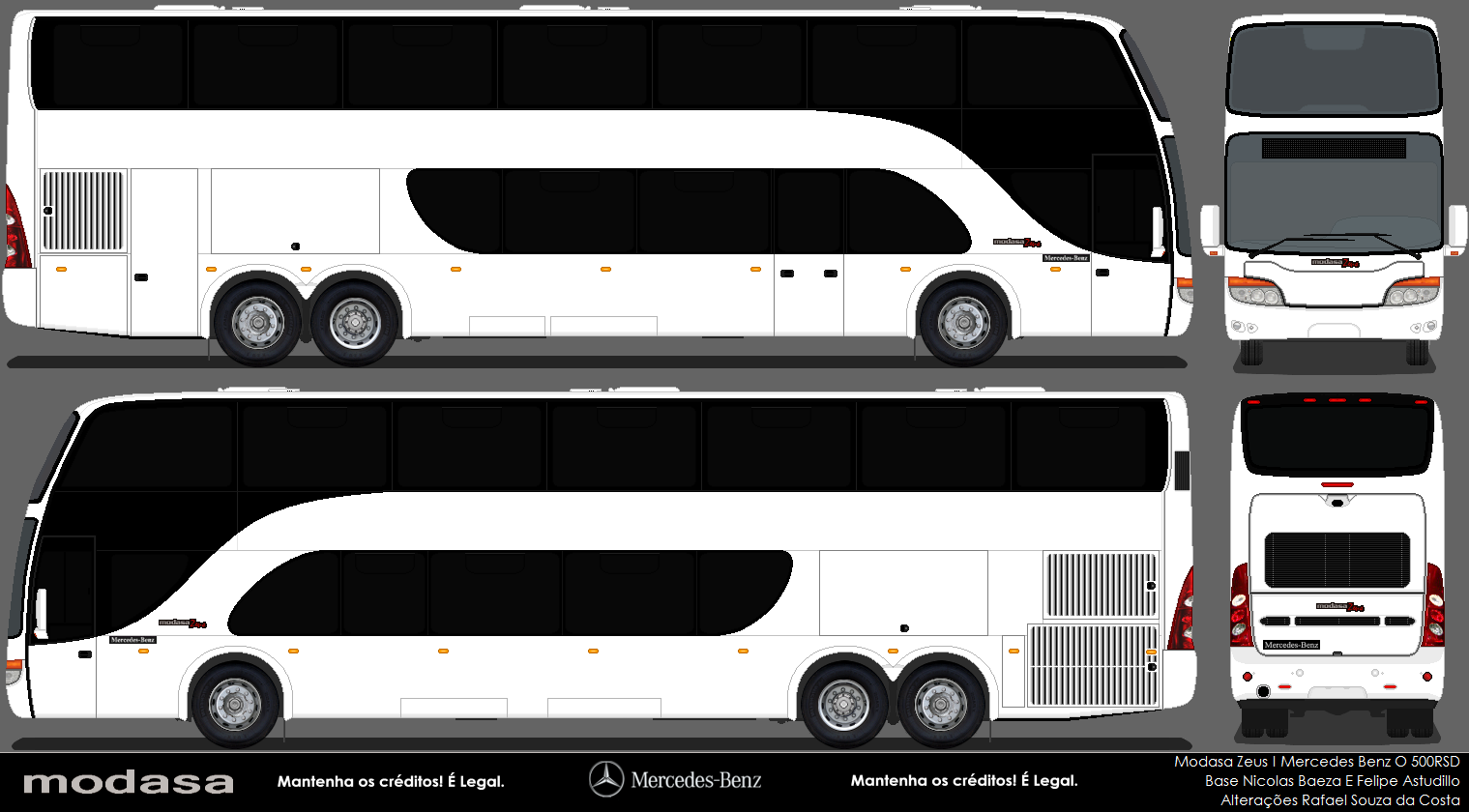 Central Bus: Modasa Zeus I MB O-500RSD