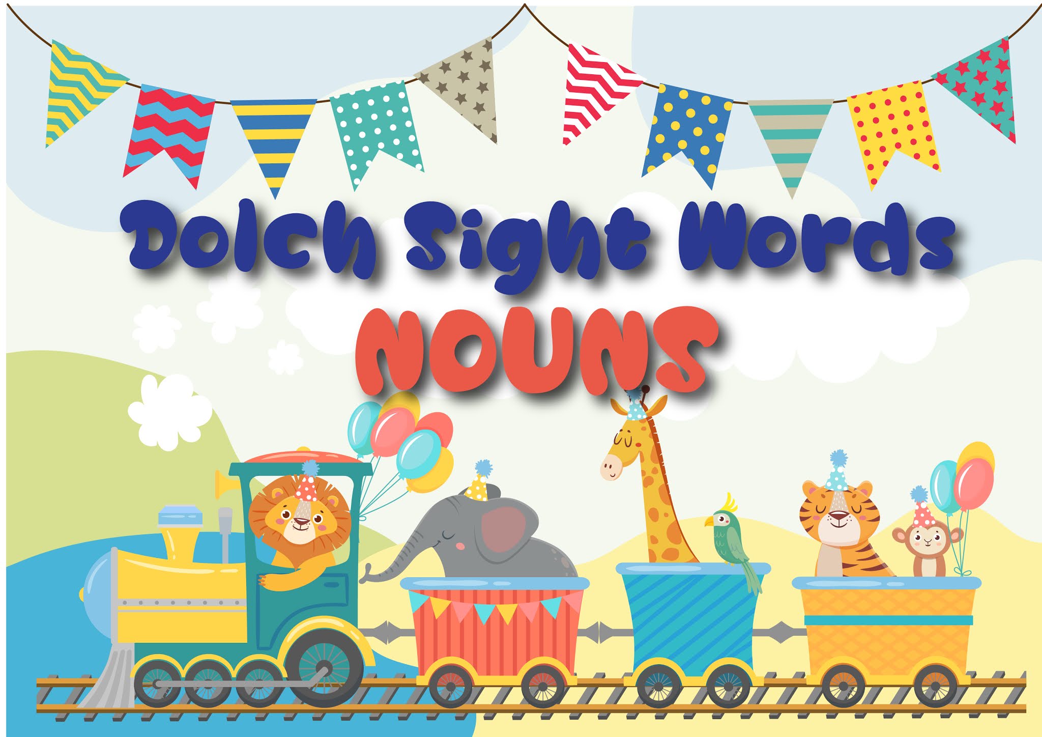 English Wizard Online: Dolch Basic Sight Words- Nouns