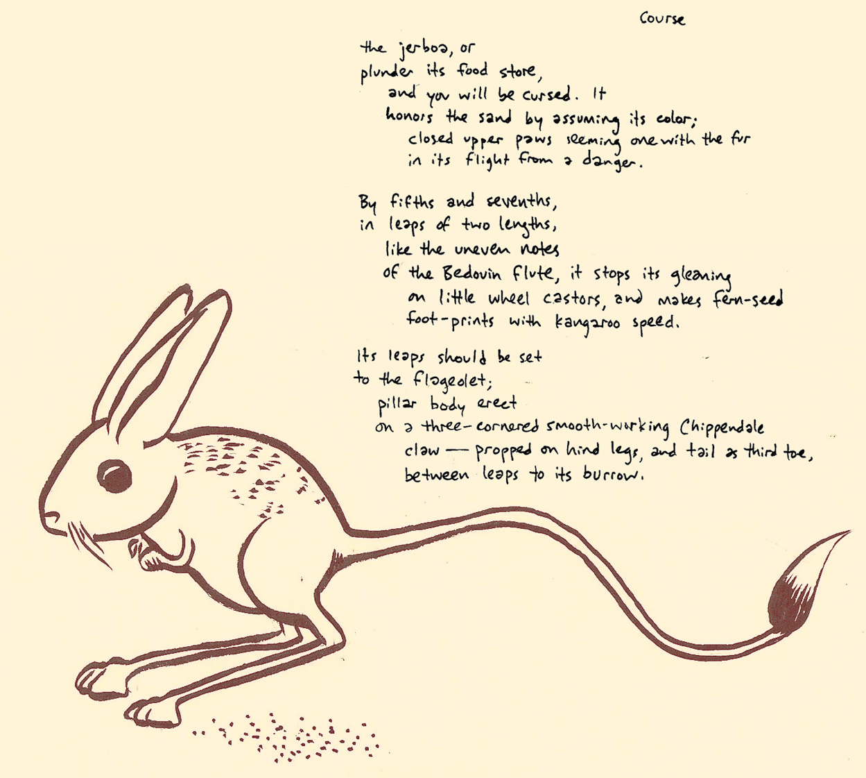 Satisfactory Comics: Animal Alphabet: J is for Jerboa