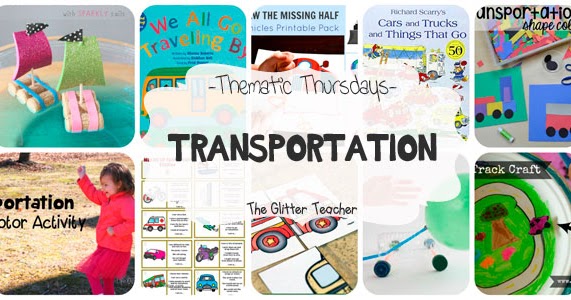 The Glitter Teacher: Thematic Thursdays: Transportation