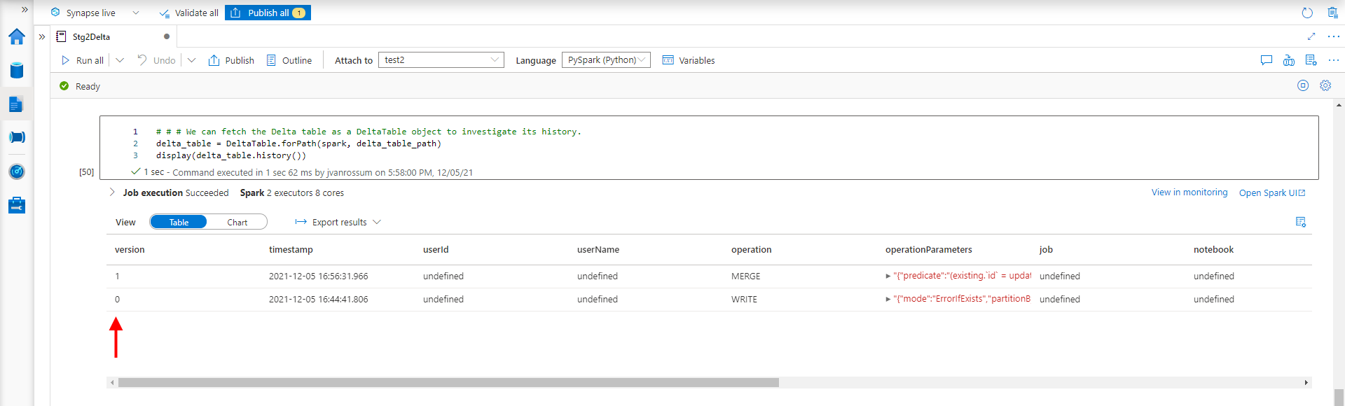 Microsoft BI Tools: Delta Lake support in Azure Synapse Analytics