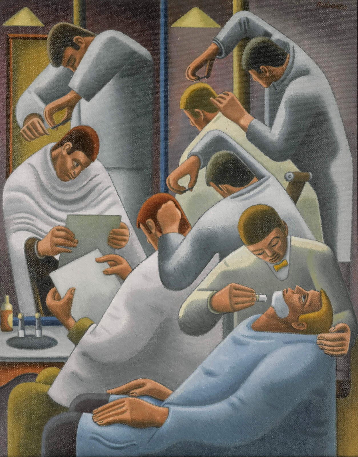 Reading and Art: William Roberts