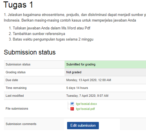 Cara Mengerjakan Tugas E-Learning UT