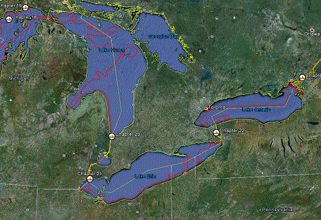 Map of the Week: Paddle-to-the-Sea is on Google Earth!