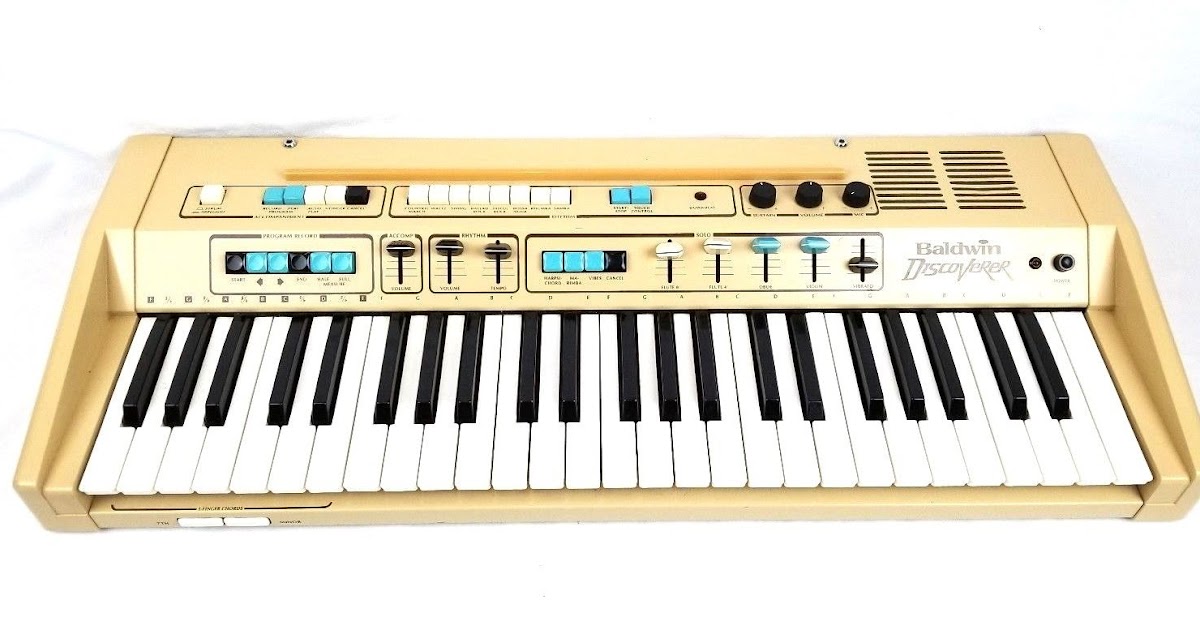 MATRIXSYNTH: Baldwin DS-50 Discoverer Portable Organ / Keyboard Synthesizer