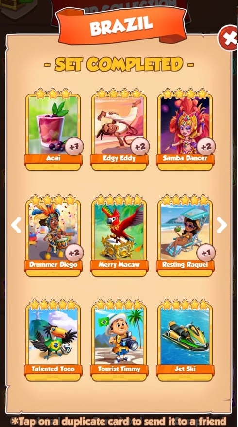 Coin Master Golden Cards