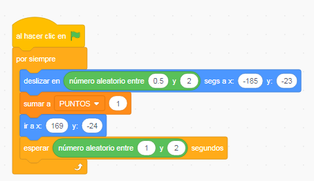 SCRATCH: Juego de saltar
