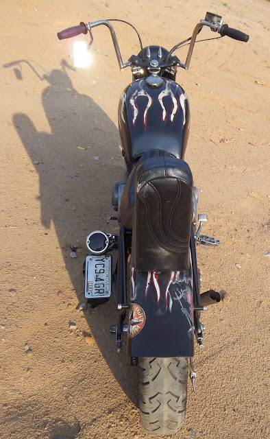 KARNAGE KUSTOMZ + custom metric choppers bobbers cafe racers yamaha xs ...