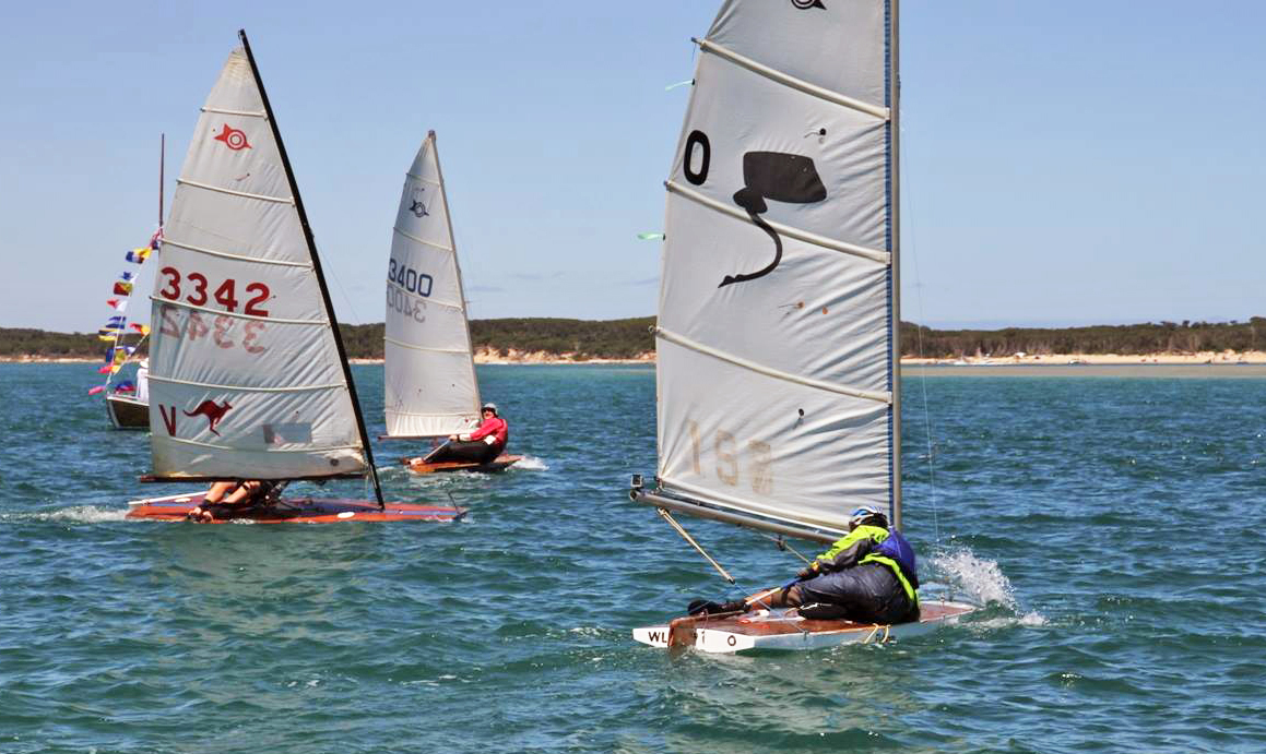 Earwigoagin: Australian Sailfish at the Inverloch Classic Wooden Dinghy ...