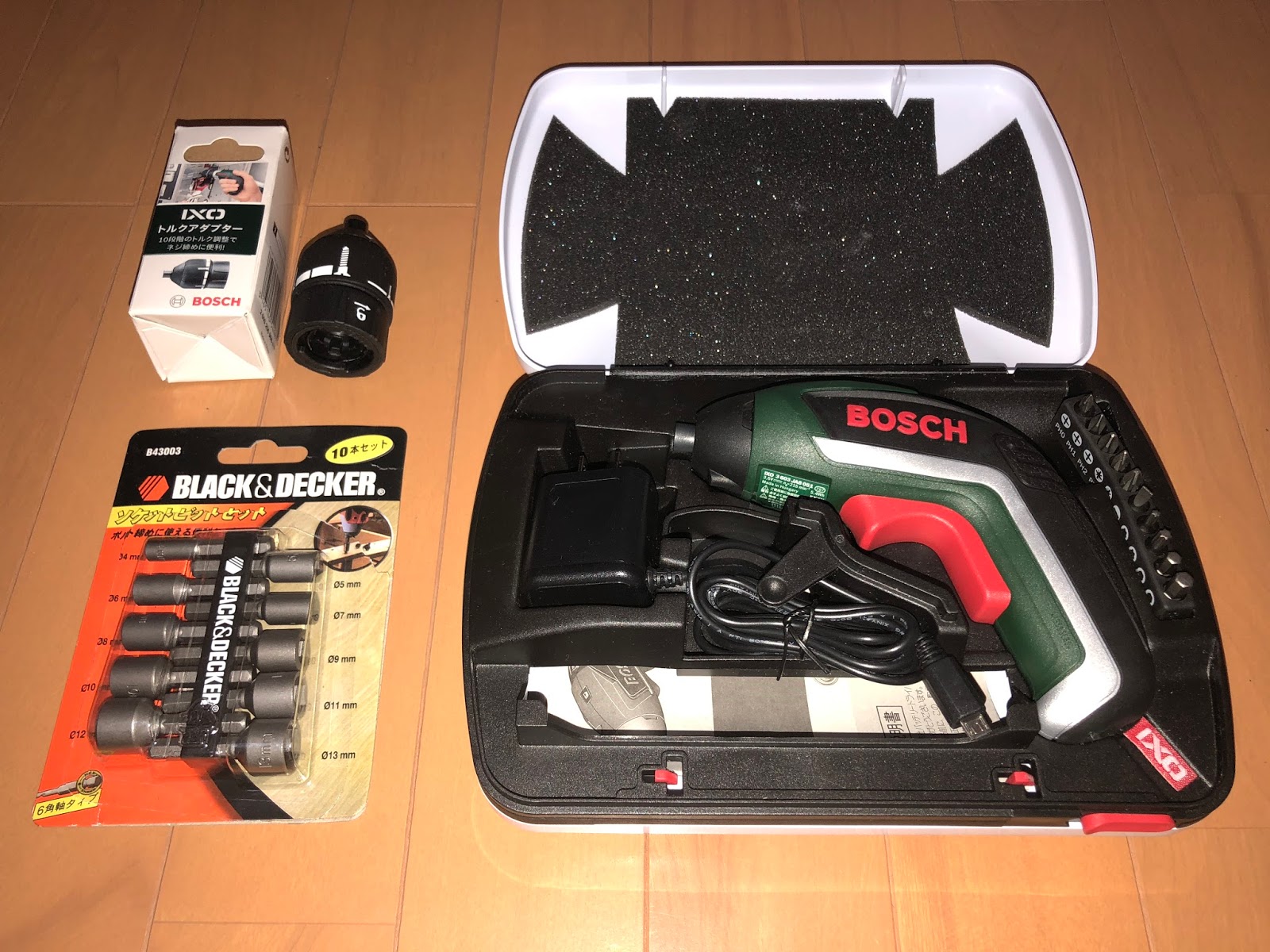 はまっ子父さんぼちぼち日記: コードレスドライバー BOSCH IXO 5
