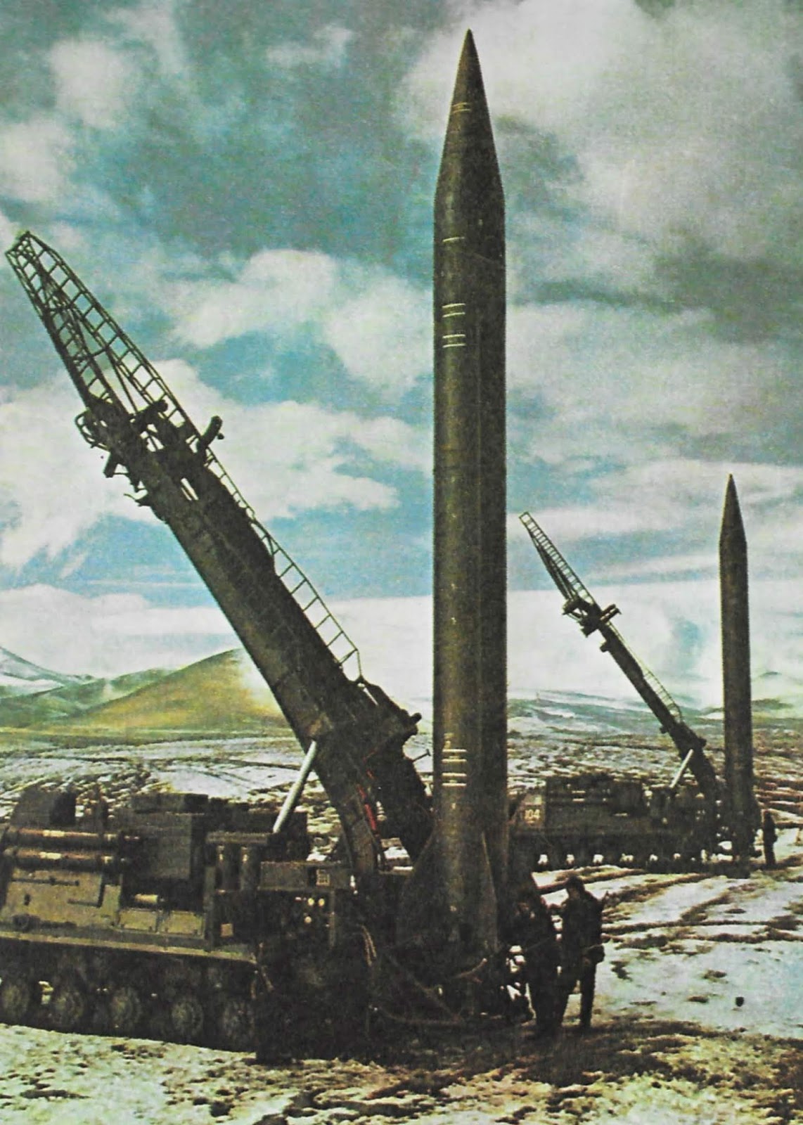 SS-1B (Scud-A) / SS-1C (Scud-B).