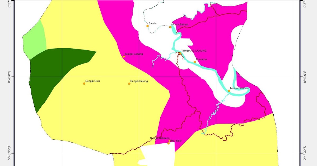 PENYULUHAN KEHUTANAN UPT KPHP MURUNG RAYA: KAWASAN HUTAN DI KECAMATAN ...