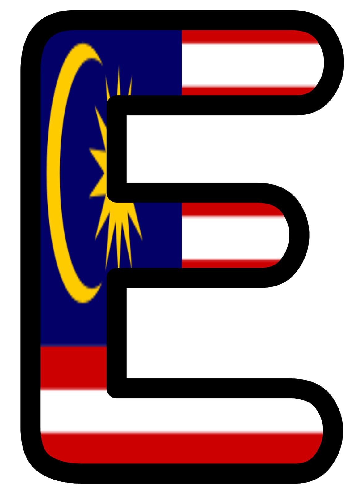 Malay Alphabet Letters