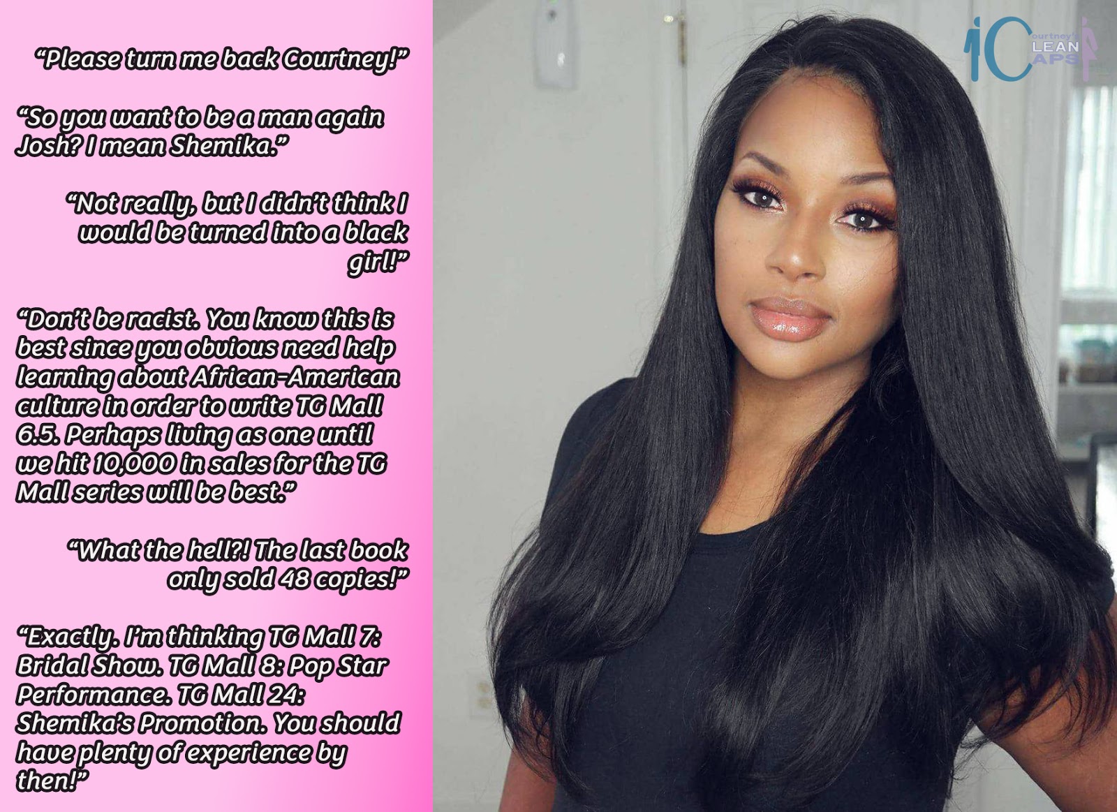 Writing in TG Mall | Courtney's Clean Caps