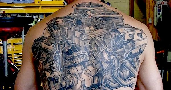 Engine Tattoo Ideas